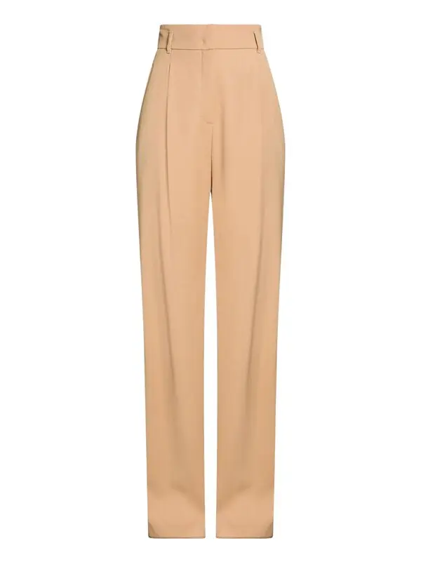 Max Mara Loose-fitting Trousers - Camel