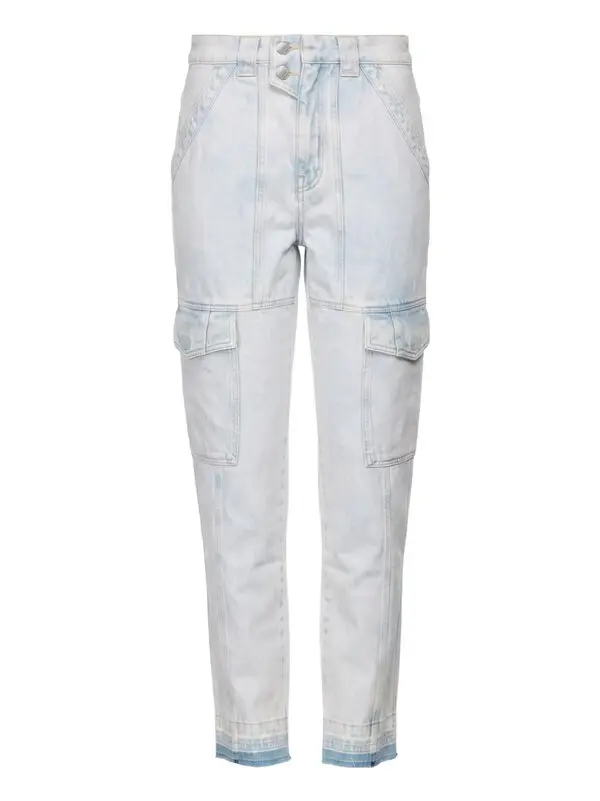 Isabel Marant Étoile Light-colored Straight-leg Jeans - Blue