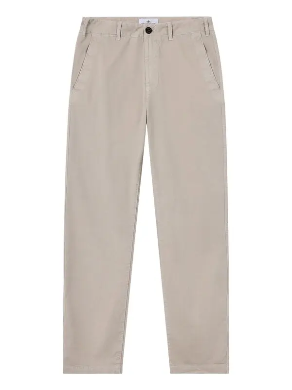 Stone Island Regular-fit Chino Trousers - Sand