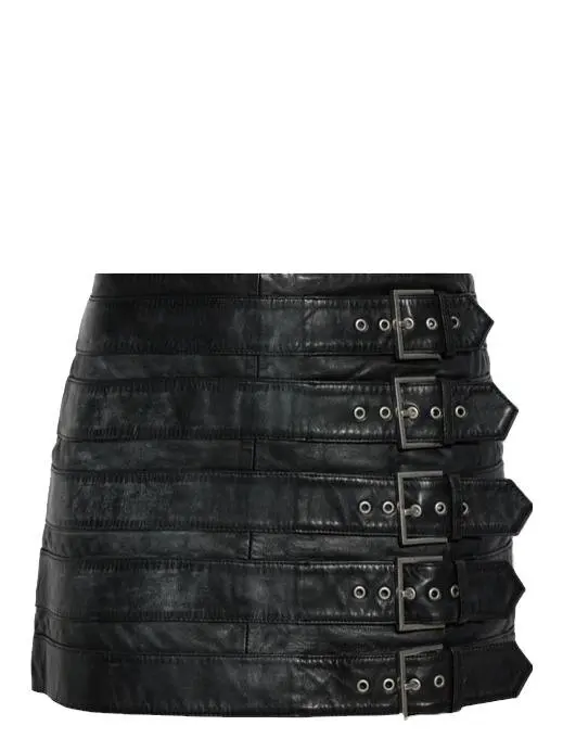 ALLSAINTS Form-fitting Mini Skirt - Black