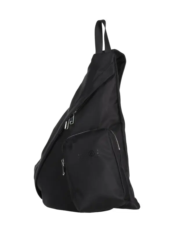 MAISON MARGIELA Minimalist Large Casual Backpack - Black