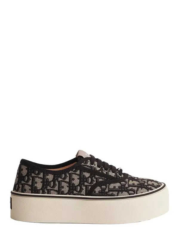 Dior Saltwind Platform Sneaker - Beige/blue