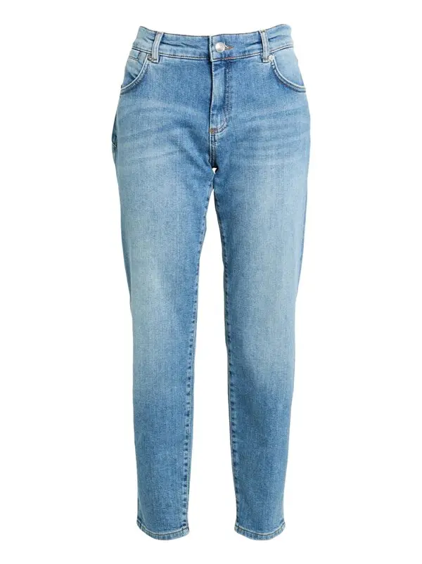 Sportmax Mid- Straight-leg Jeans - Blue
