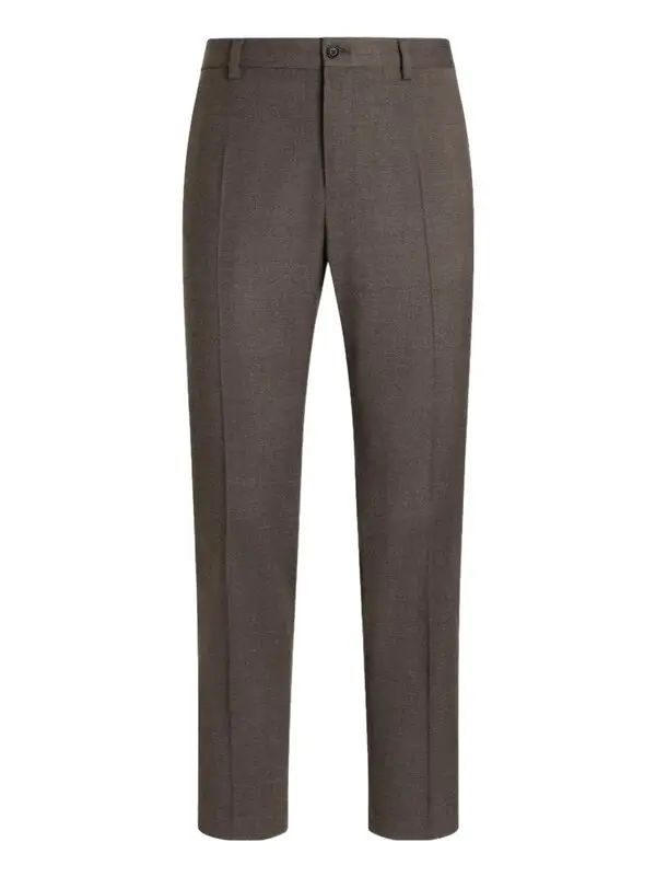 Dolce & Gabbana Dolce Gabbana Pleated Pants - Grey