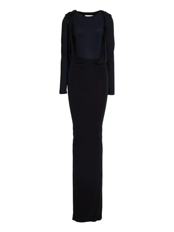 MAISON MARGIELA Long Dresses - Black