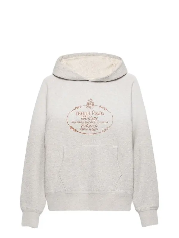 Prada Cotton Fleece Hoodie - Dali Lime