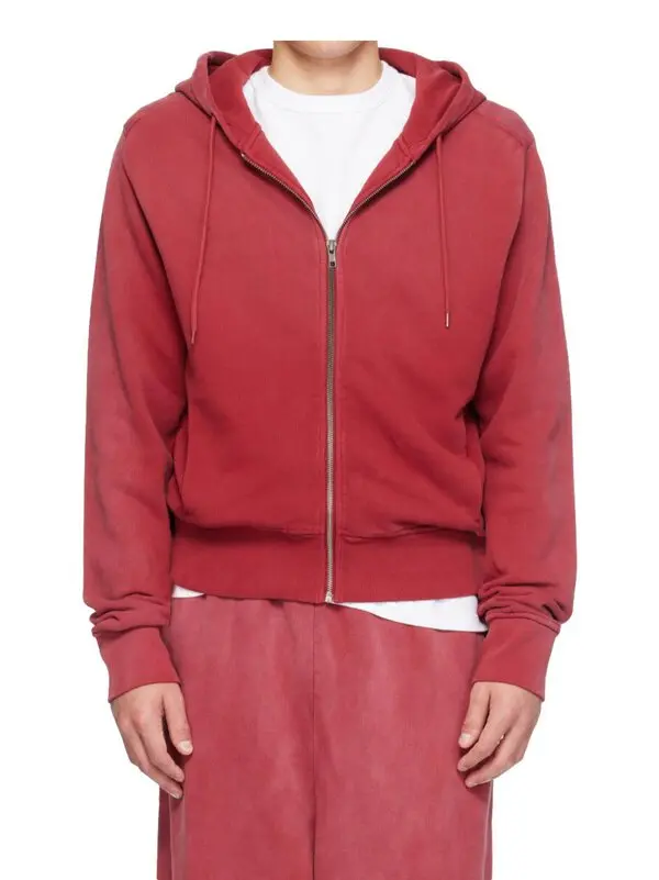 ENTIRE STUDIOS Zip-up Hoodie - Red