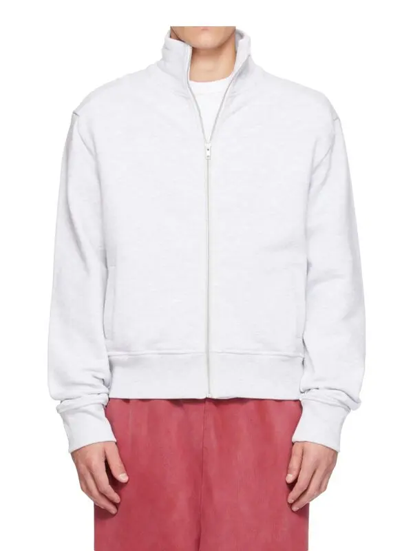 ENTIRE STUDIOS Stand-collar Zip-up Sweatshirt - Grey