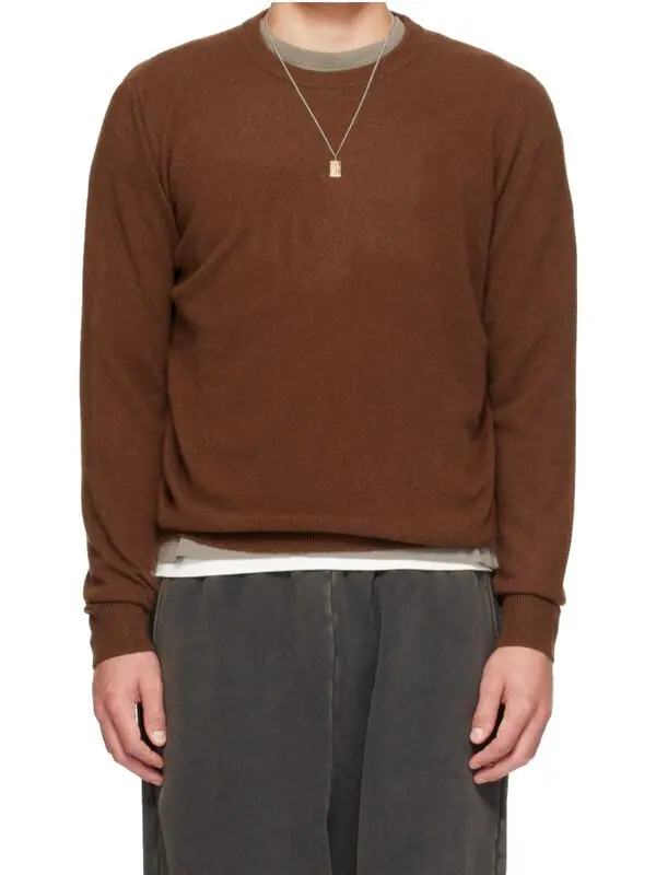 ENTIRE STUDIOS Crew-neck Sweater - Brown
