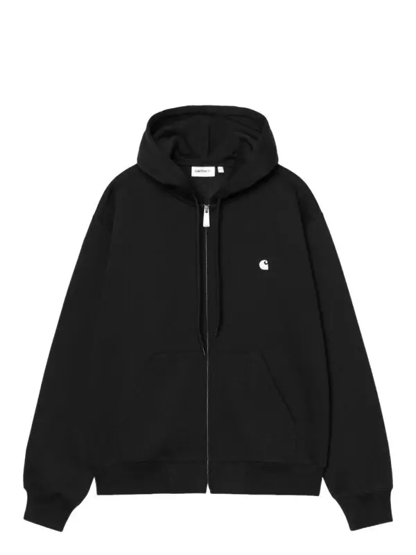 Carhartt Work In Progress Hooded Mack Zip Hooded Jacket - Black