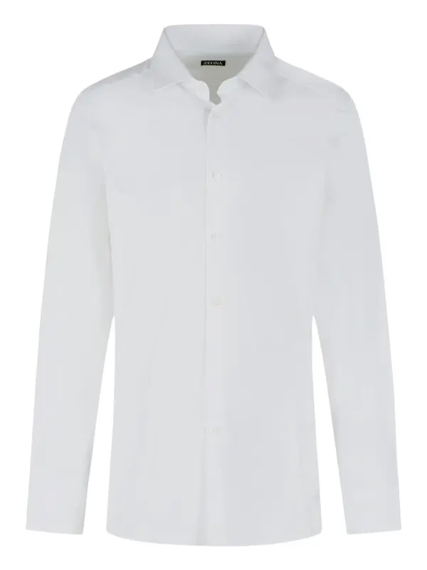 Zegna Long-sleeved Shirt - White