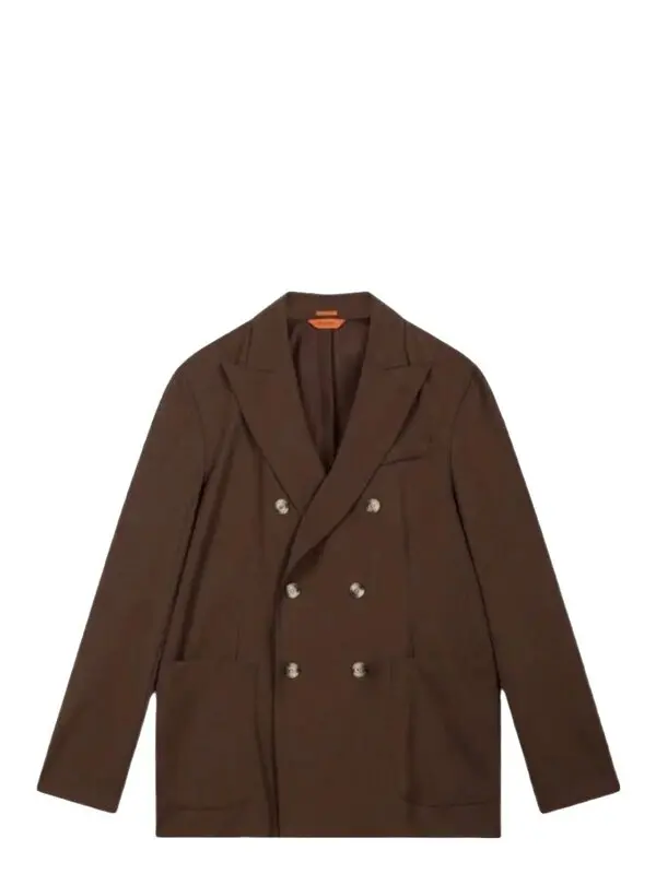 Barena Venezia Double Breasted Blazer - Green