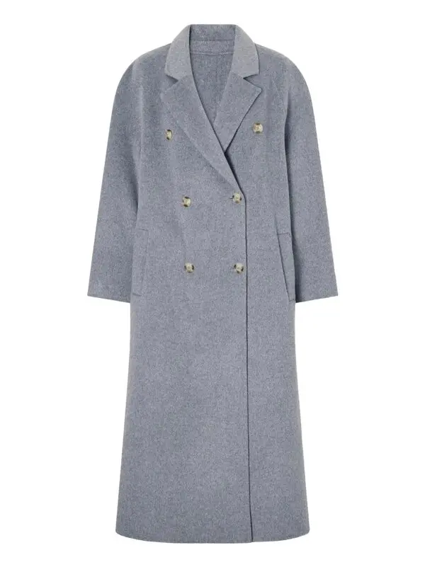 Loulou De Saison Double-breasted Coat - Grey