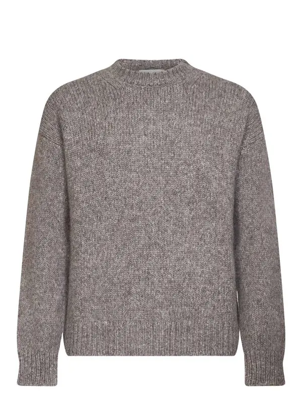 ROBERTO COLLINA Crew Neck Knitted Sweater - No