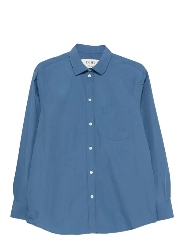 RÓHE Long-sleeved Shirt - Blue