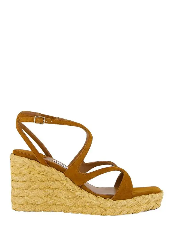 JIMMY CHOO Platform High-heeled Sandals - Brown