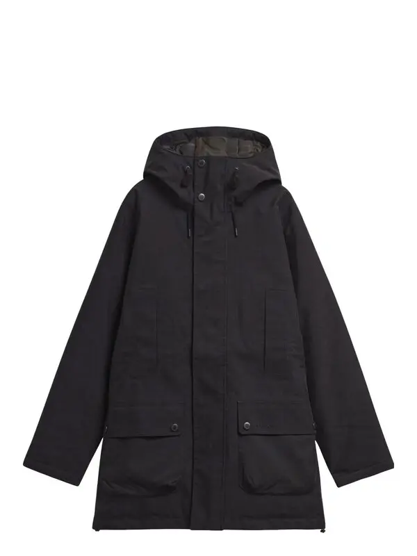 Barbour Hooded Long Coat - No