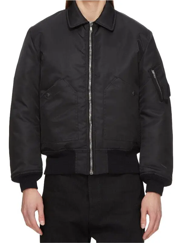 Rick Owens Flyers Bomber Jacket - Black