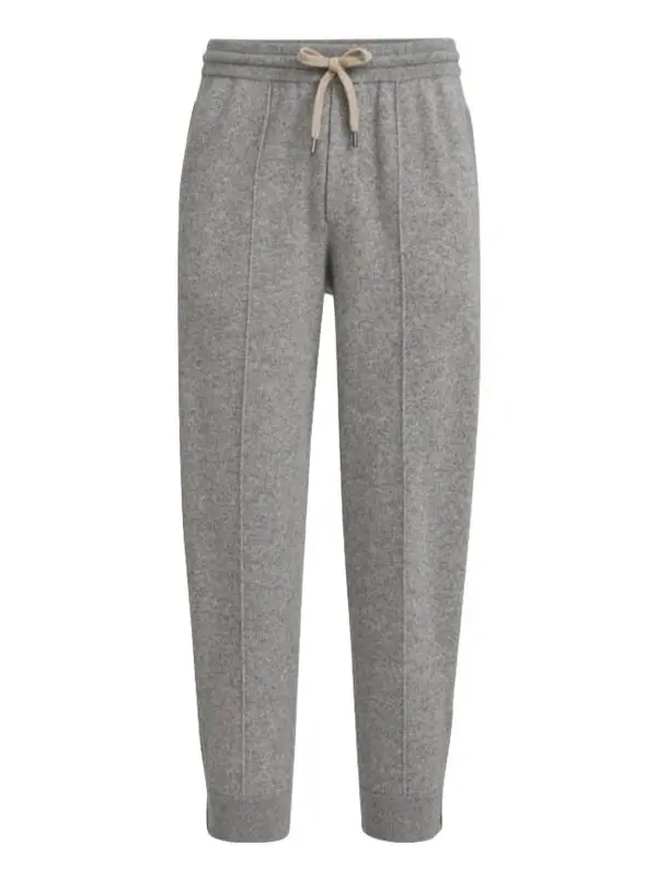 Brunello Cucinelli Drawstring Casual Pants - Grey