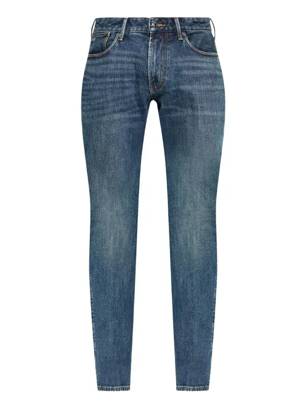 Emporio Armani Belt-loop Jeans - Blue