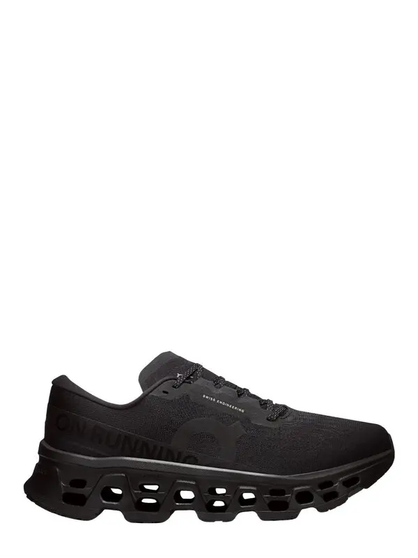 On Cloudmonster 3 Mesh Sneakers - Black