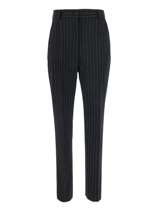 Dolce & Gabbana Casual Trousers With Belt Loops - Black