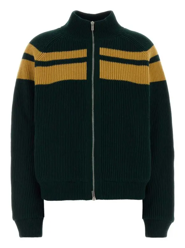 Miu Miu Long-sleeve Knit Top - Navy