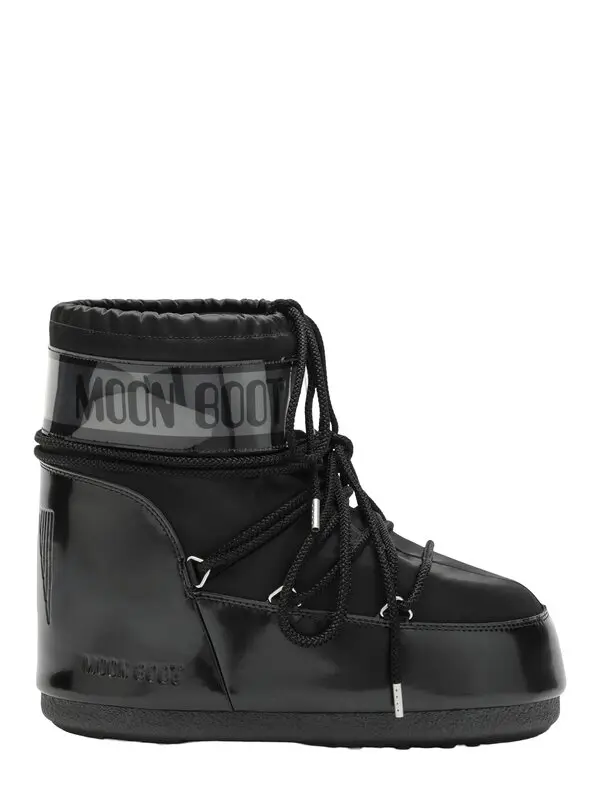 Moon Boot Icon Low Glance Boots - Black
