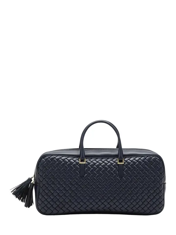 Bottega Veneta Small Petroleum Elio Bag - Blue