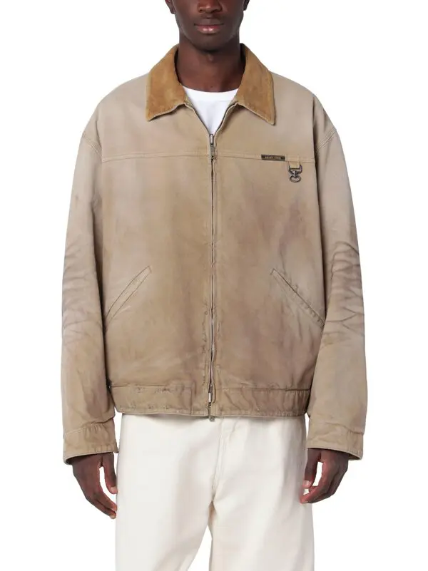 GOLDEN GOOSE Reversible Cotton Jacket - Beige