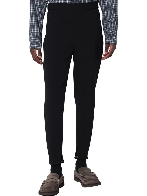 Loewe Stretch Wool Blend Trousers - Black