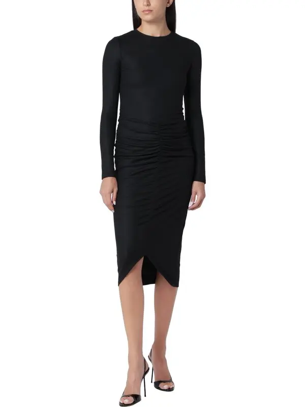 Isabel Marant Étoile Dylin Jersey Dress - Black