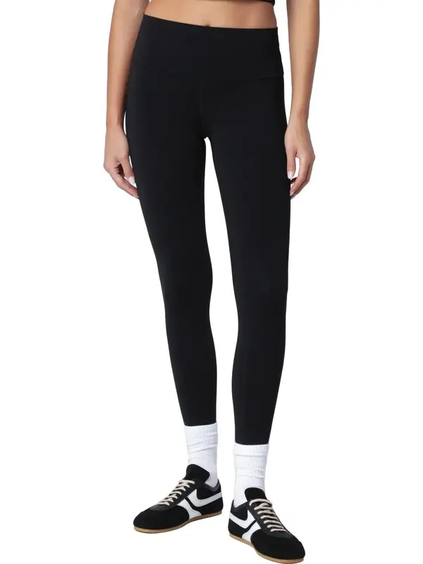 ANINE BING Dave Leggings In Technical Jersey - Black
