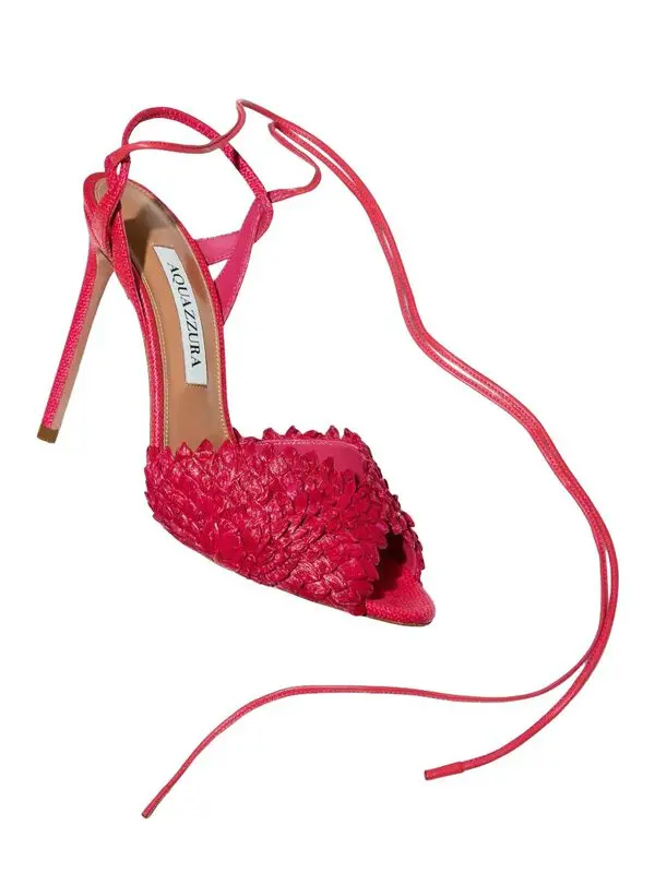 AQUAZZURA Rio Flirt Sandals 105 - Pink