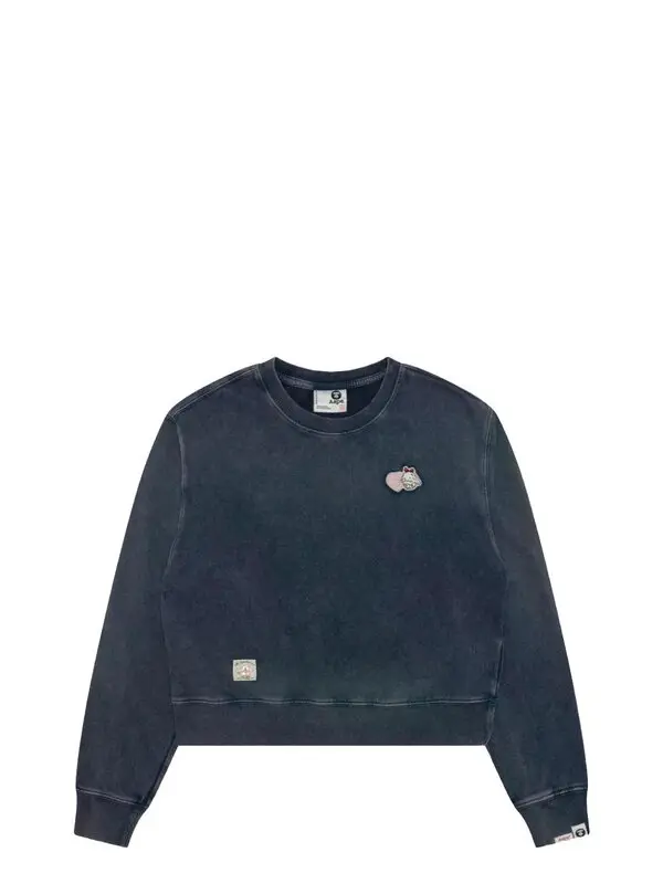 AAPE BY *A BATHING APE Graphic-print Sweatshirt - Blue