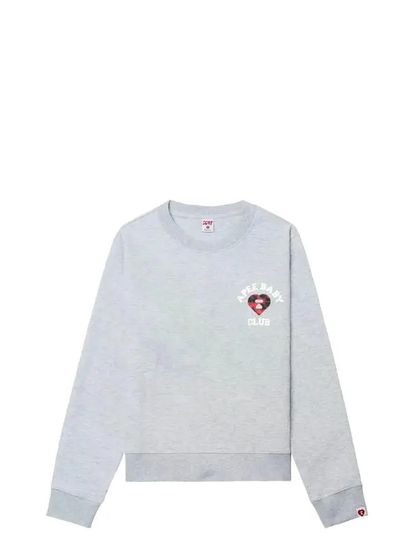 AAPE BY *A BATHING APE Logo-print Sweatshirt - Grey