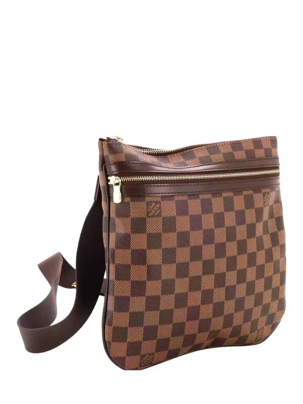 LOUIS VUITTON Bosphore Pochette Damier Crossbody Bag - Brown