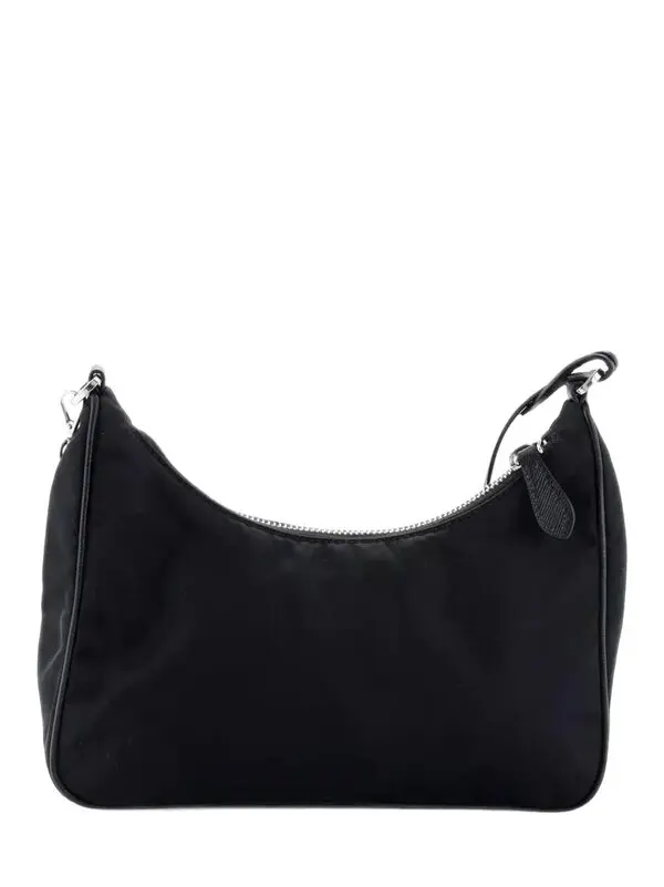 Prada Re-edition 2005 Shoulder Bag Tessuto Small Crossbody Bag - Black