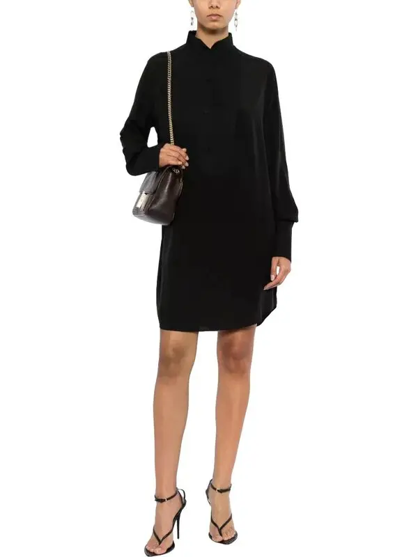 TOM FORD Buttoned Shirt Dress - Black