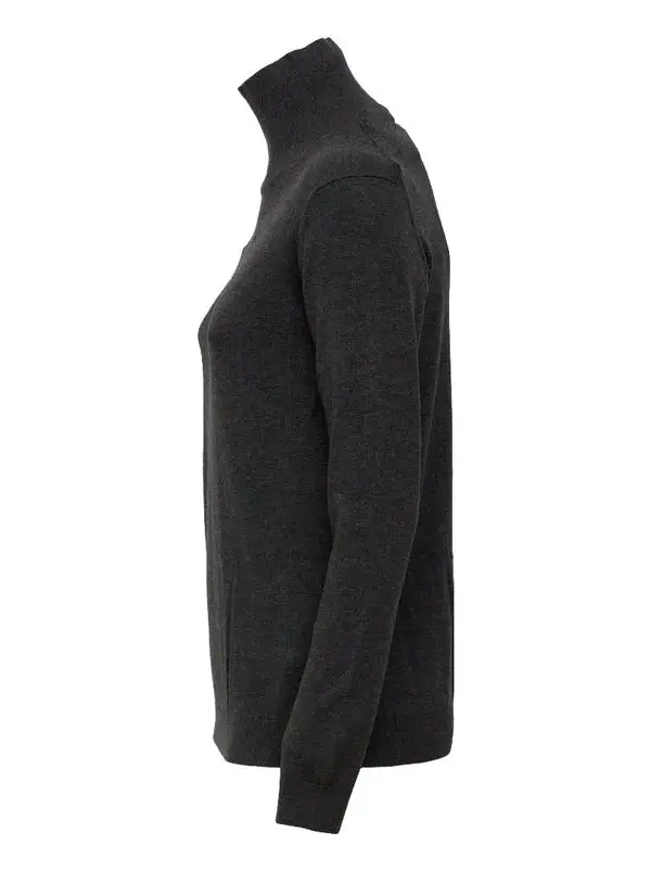 Max Mara Kiku Roll-neck Sweater - Grey