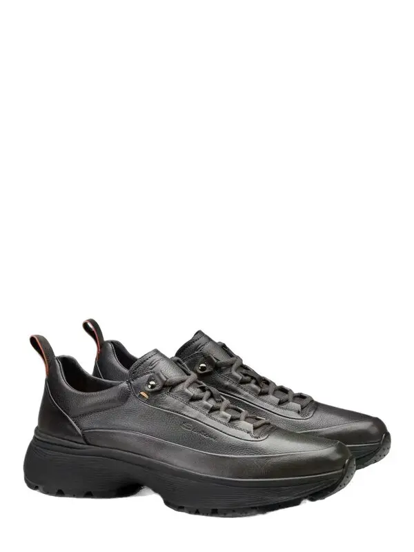 Santoni Easy Bounce Mountain Lace-up Sneakers - Grey