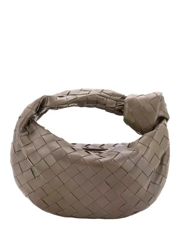 Bottega Veneta Bv Jodie Intrecciato Nappa Mini Hobo Bag - Green