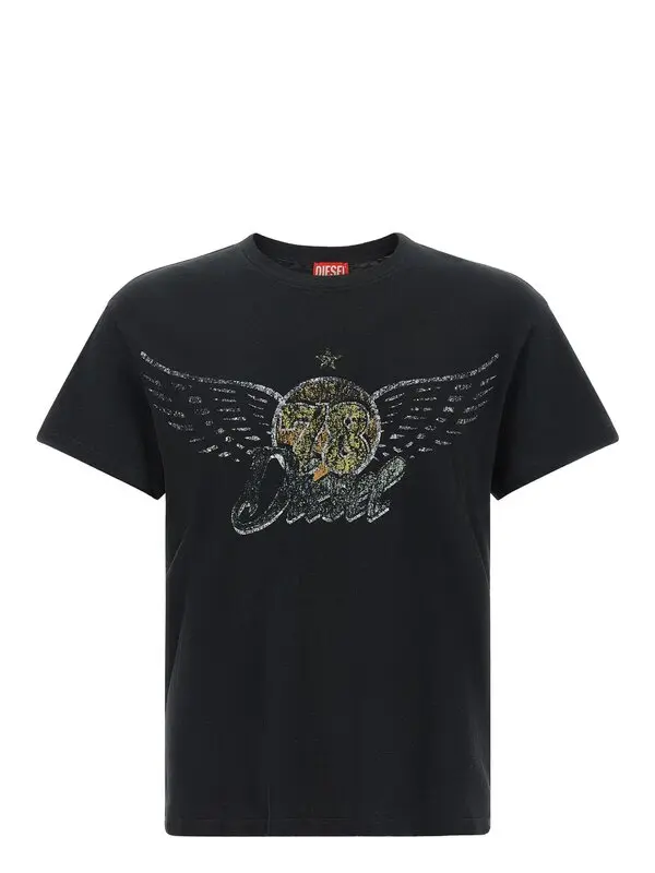 DIESEL® T-gerio-a' T-shirt - Black