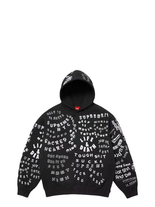 Supreme Too Deadly Hoodie - Black