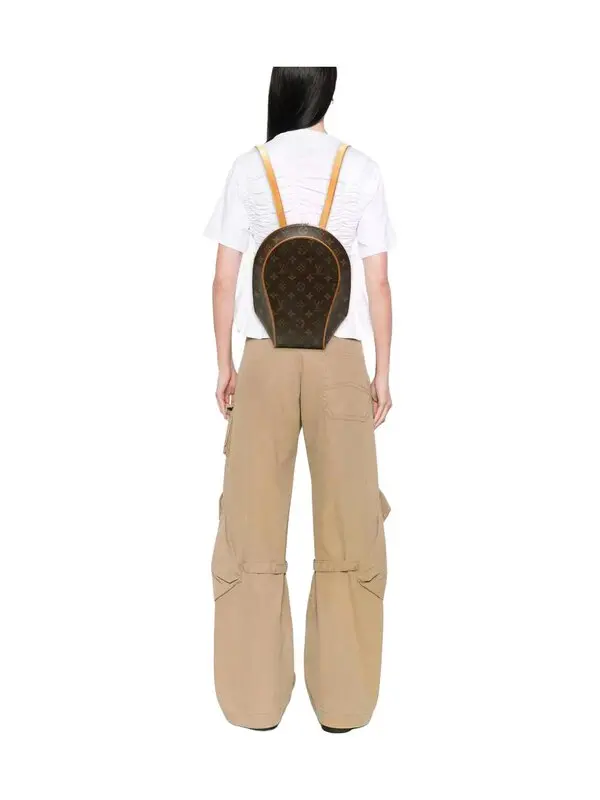 LOUIS VUITTON 2001 Monogram Ellipse Sac A Dos Backpack - Brown