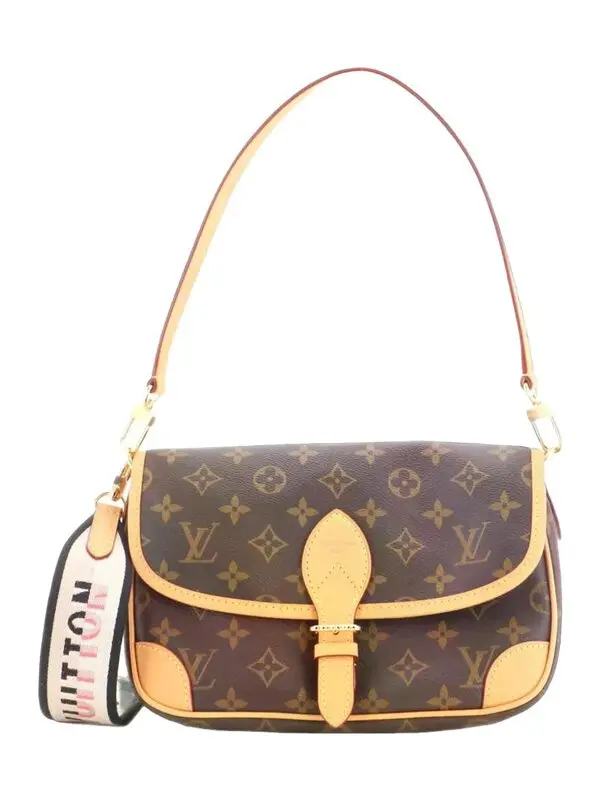 LOUIS VUITTON Diane Nm Handbag Monogram Canvas Crossbody Bag - Brown