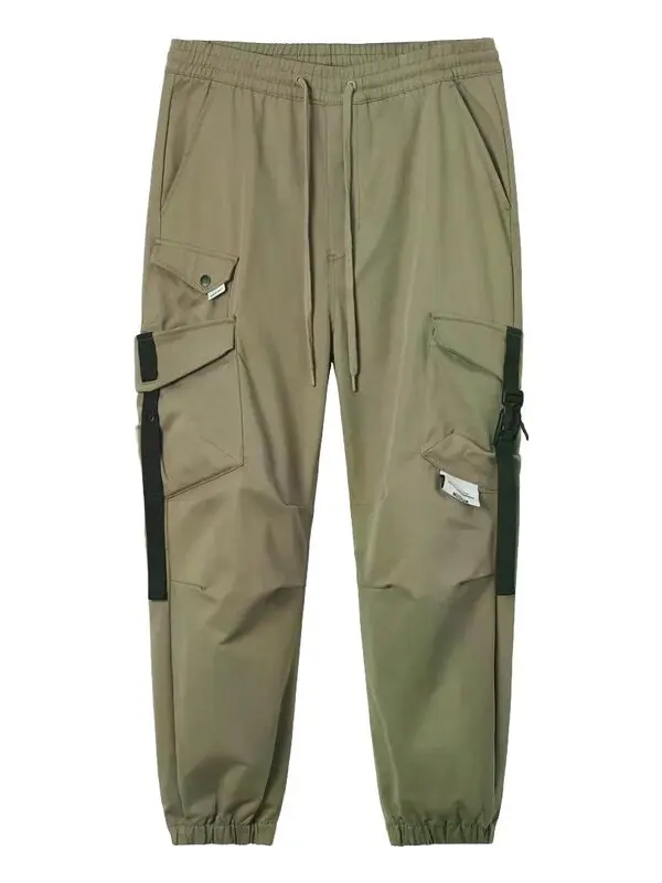 MUSIUM DIV. Buckle-strap Cargo Pants - Green