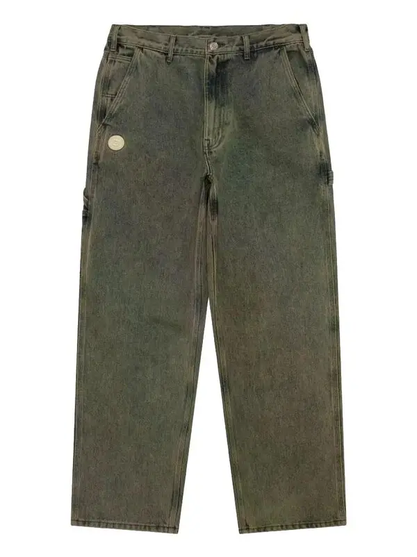 AAPE BY *A BATHING APE Aapenow Logo-embroidered Cargo Pants - Grey