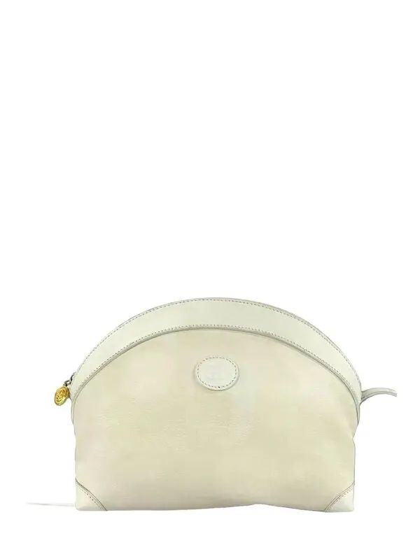 Gucci 20th Century Calfskin Crossbody Bag - White