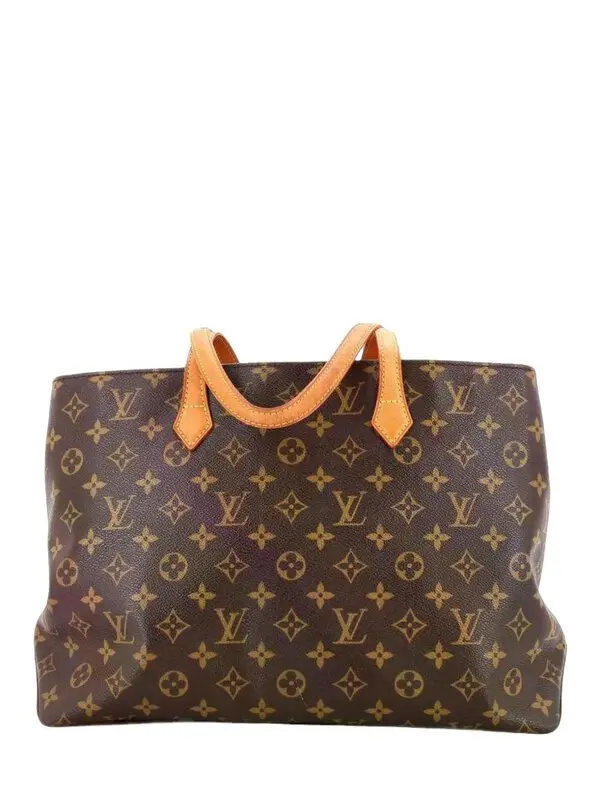LOUIS VUITTON Wilshire Handbag Monogram Canvas Mm Tote Bag - Brown